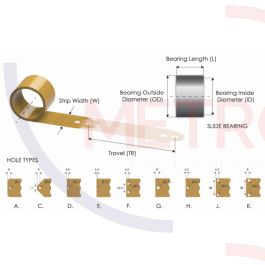 Constant Force Spring 0,051X6,35X167